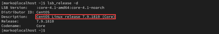 How to Check CentOS or Rocky Linux Version