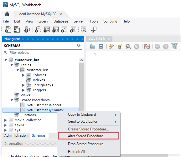 MySQL Stored Procedures Create List Alter Drop PhoenixNAP KB