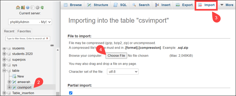 Import Csv File Data Into Mysql Database Using Php Codexworld How To 