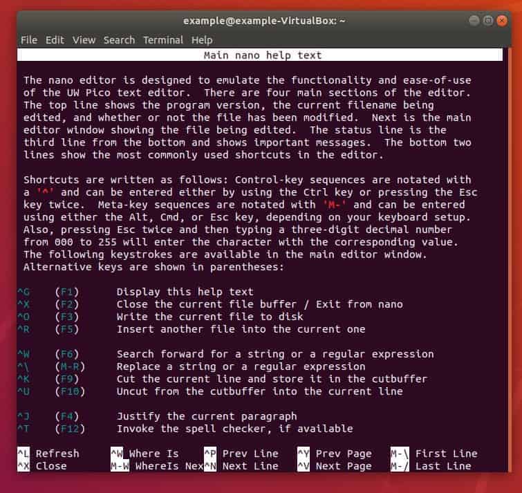 How To Install Nano Use Text Editor Commands In Linux