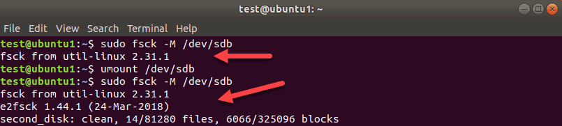How To Use Fsck Command To Check And Repair Filesystem