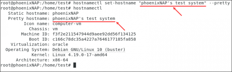 How to Change Hostname in Debian 10 | phoenixNAP KB How to Change Hostname in Debian 10 | phoenixNAP KB