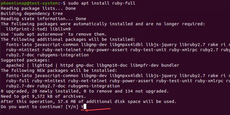 How to Install Ruby on Ubuntu 20.04 {Step-by-Step} How to Install Ruby on Ubuntu 20.04 {Step-by-Step}
