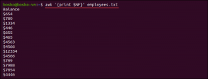 AWK Command in Linux with Examples {Statements, Patterns & Variables}