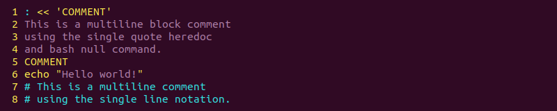 How To Comment In Bash Best Practices 