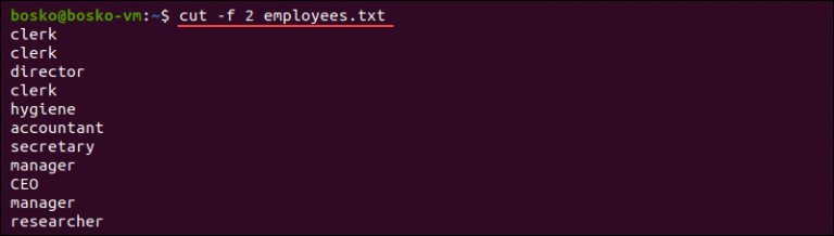 Linux cut Command Explained with 6 Examples