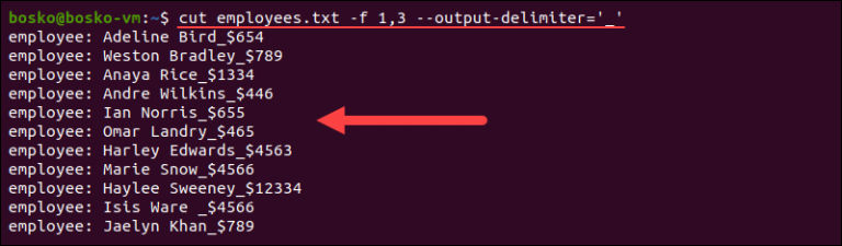 Linux cut Command Explained with 6 Examples