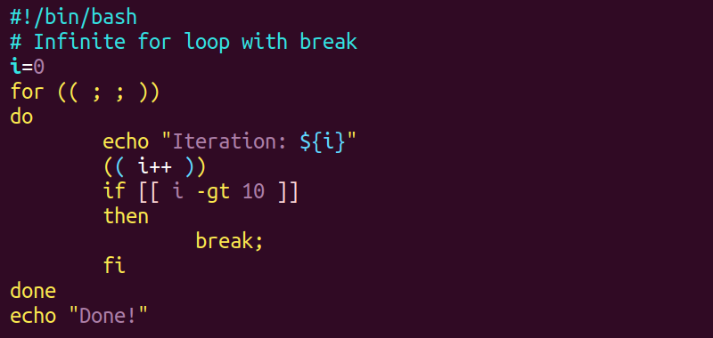 Bash Script For Loop Explained With Examples PhoenixNAP KB