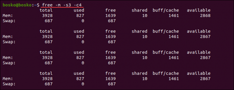 Using the Linux free Command {7 Examples} | phoenixNAP KB