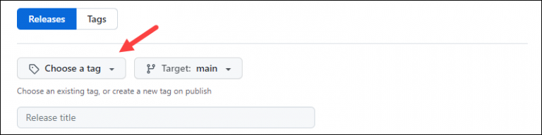 Git Tag Release Management