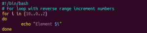 Bash Script for Loop Explained with Examples | phoenixNAP KB