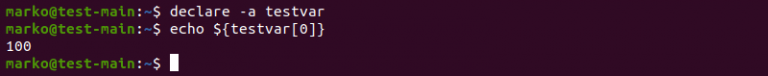 Bash Declare Statement Syntax And Examples Declaring Variables