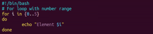 Bash Script for Loop Explained with Examples | phoenixNAP KB
