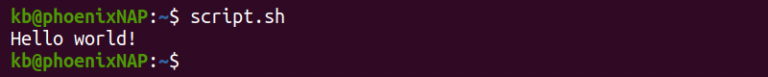 How To Run A Bash Script {7 Methods} | phoenixNAP KB