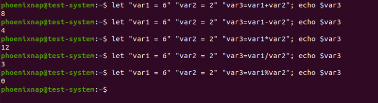 How to Use the Bash let Command (with Examples)