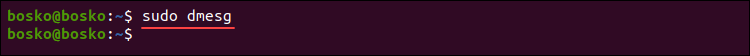 Dmesg Linux Command Syntax Options And Examples 