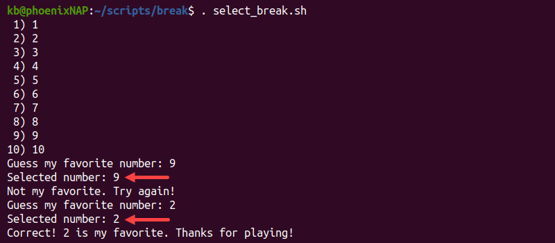 Shell Script Break Out Of For Loop Jason Baker