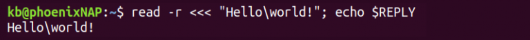 How To Use The Bash read Command {10 Examples}