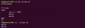 Bash HereDoc Tutorial With Examples | phoenixNAP KB