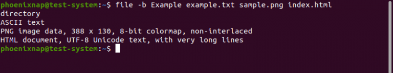 Linux File Command How To Determine File Type In Linux 10 Examples