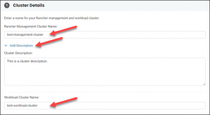 Deploy & Manage Rancher Management Cluster with Workload Cluster in BMC