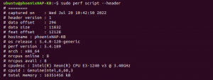 Linux perf: How to Use the Command and Profiler | phoenixNAP KB