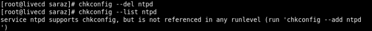 Linux chkconfig Command with Examples