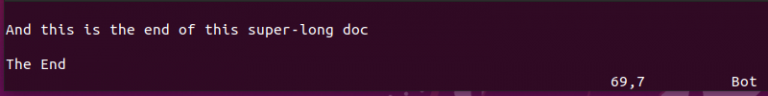 Vim Go To End Of File Multiple Methods Explained
