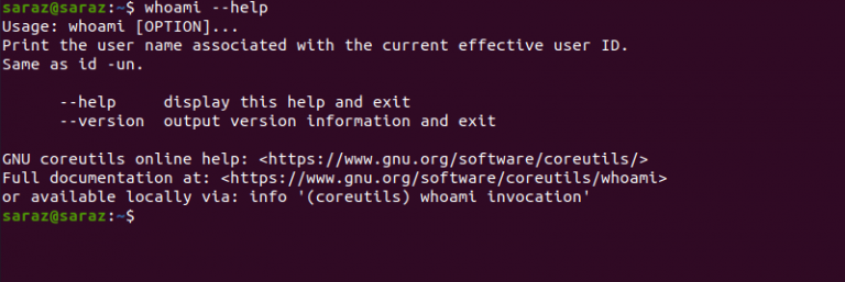 whoami Linux Command With Examples and Alternatives