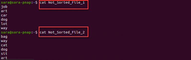 Linux comm Command with Examples | phoenixNAP KB