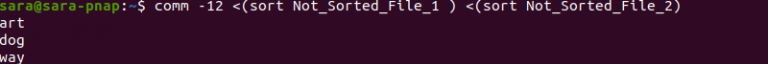 Linux comm Command with Examples | phoenixNAP KB