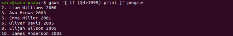 Gawk Linux Command With 10 Examples Phoenixnap Kb 