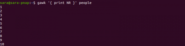 gawk Linux Command {With 10 Examples} | phoenixNAP KB