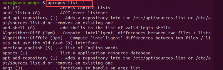 apropos Linux Command Explained {with Examples}