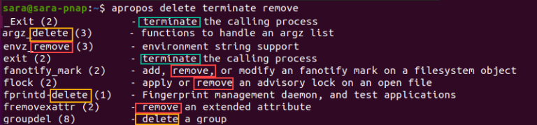 Apropos Linux Command Explained With Examples