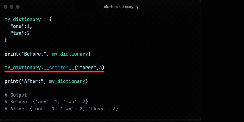 How To Add Items To A Python Dictionary 