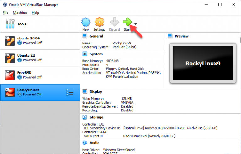 How to Install Rocky Linux on VirtualBox | phoenixNAP KB
