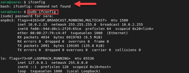 5 Ways to Fix the ifconfig Command not Found Error on Debian
