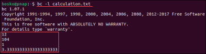 Linux bc Command with Examples {9 Examples}