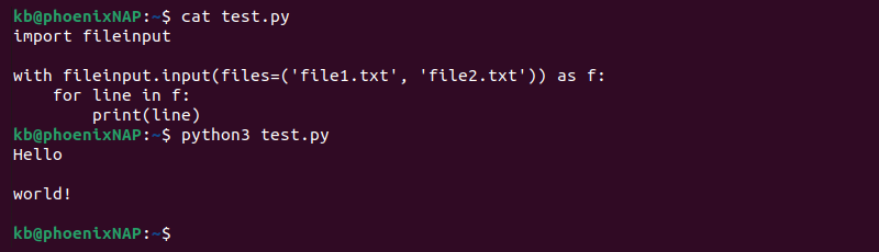 How To Read From Stdin In Python PhoenixNAP KB