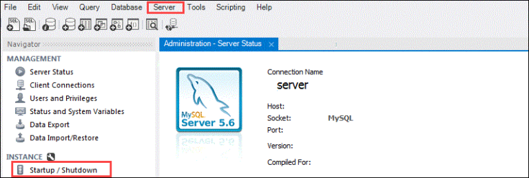 How to Start MySQL Server {+ How to Stop and Restart it}