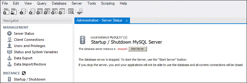 How To Start MySQL Server How To Stop And Restart It 