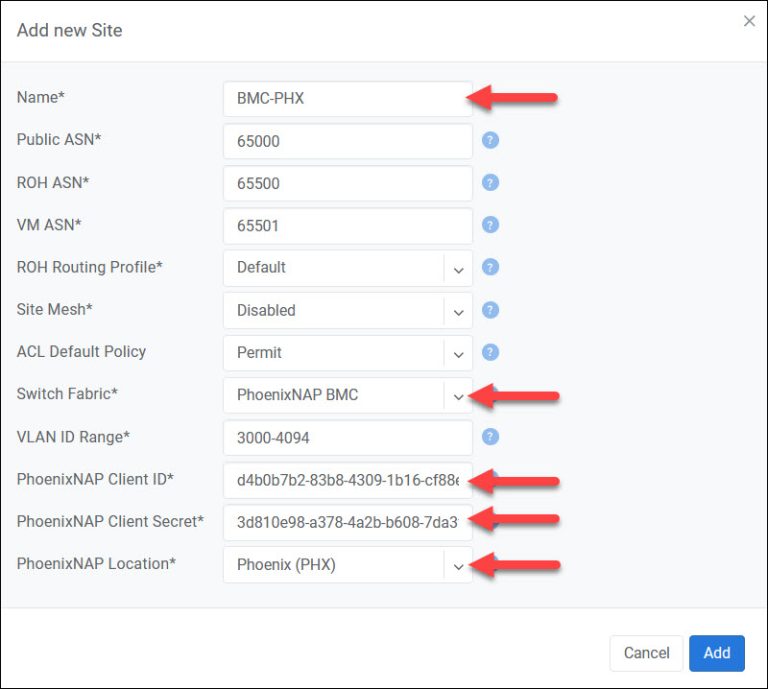 Netris for Bare Metal Cloud | phoenixNAP KB