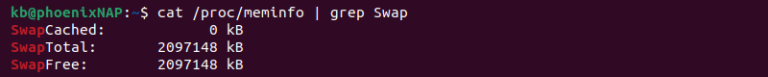 How To Create A Linux Swap File Phoenixnap Kb