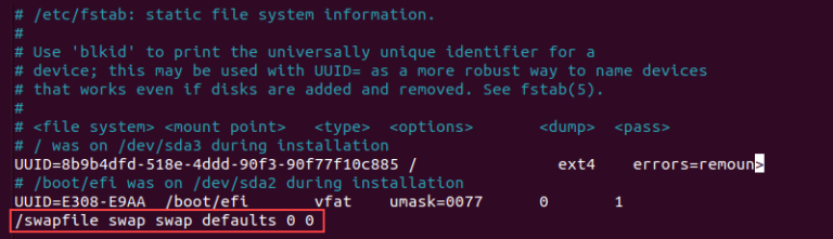 How To Create A Linux Swap File Phoenixnap Kb