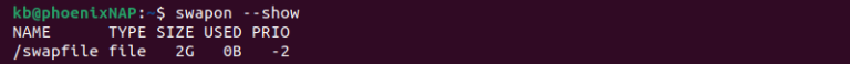 How to Create a Linux Swap File | phoenixNAP KB