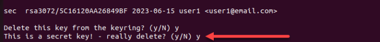 How to Delete GPG Keys | phoenixNAP KB