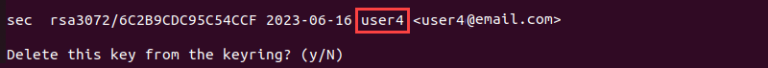 How to Delete GPG Keys | phoenixNAP KB