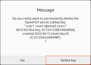 How to Delete GPG Keys | phoenixNAP KB