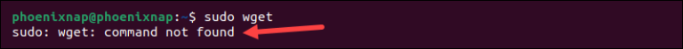 How to Fix the "wget: command not found" Error | phoenixNAP KB